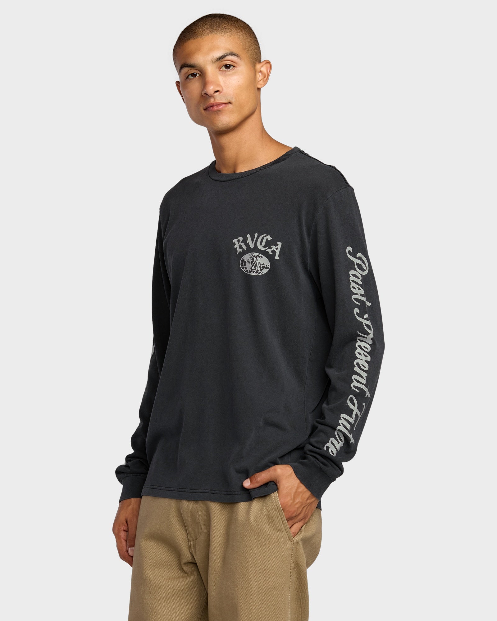 Mens VA Wide Long Sleeve T-Shirt – RVCA AU