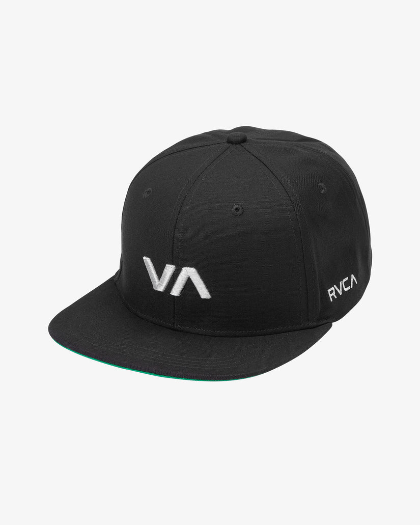 Mens VA Infield Snapback - BLACK | RVCA AU