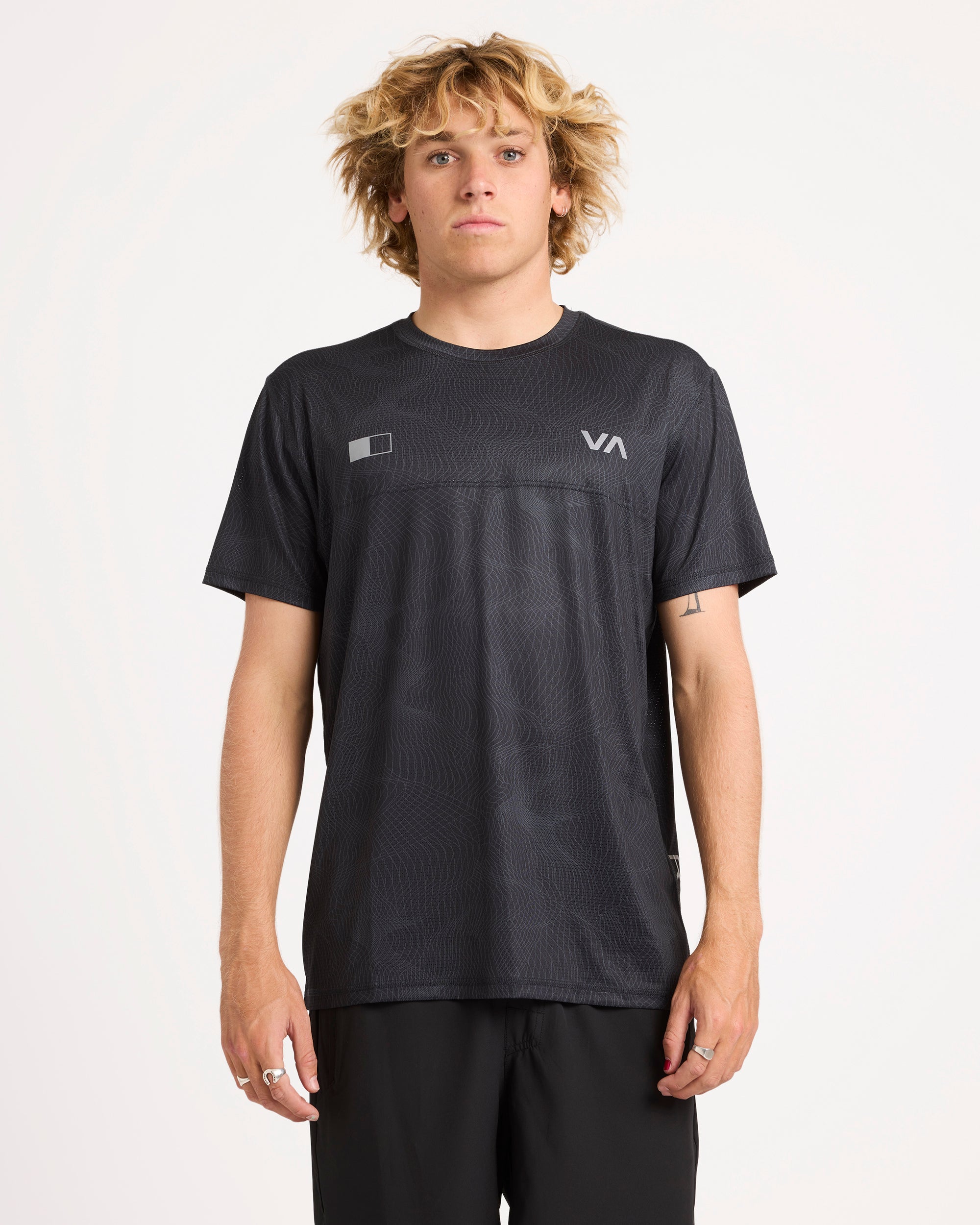 Mens Vent Lite Shirt - S | RVCA AU