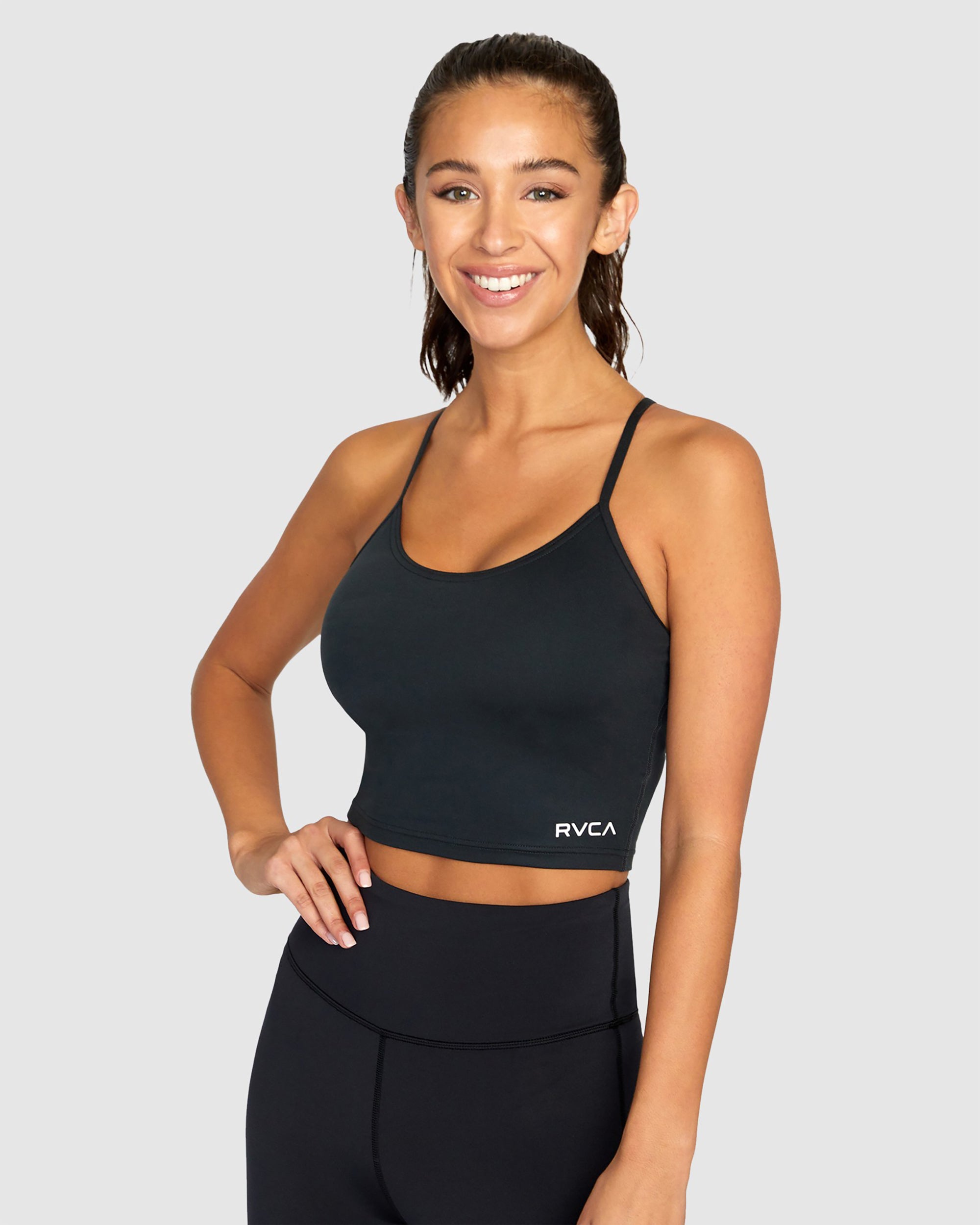 Womens Base Tank Top - Black | RVCA AU