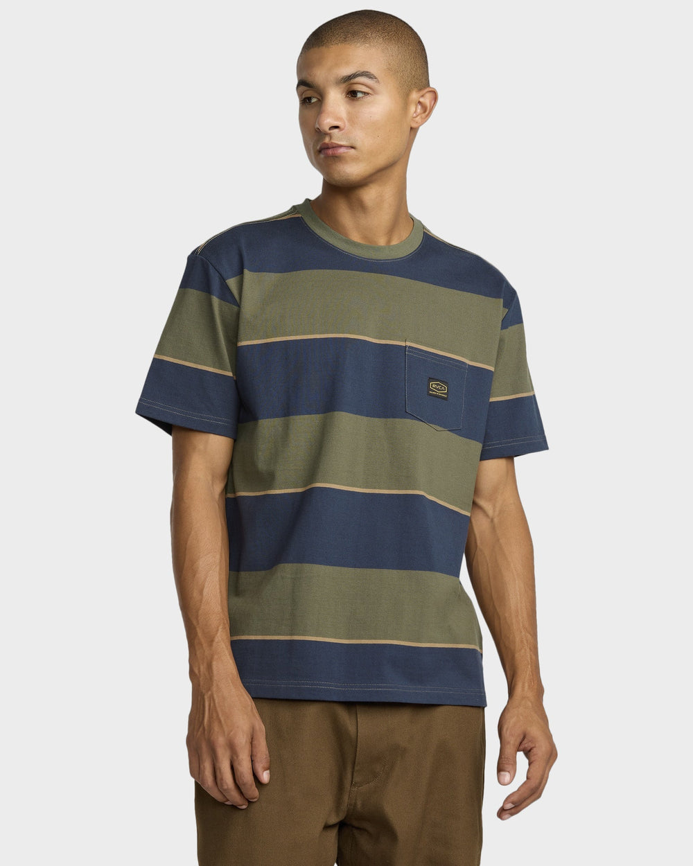 Mens Dayshift Stripe T-Shirt – RVCA AU