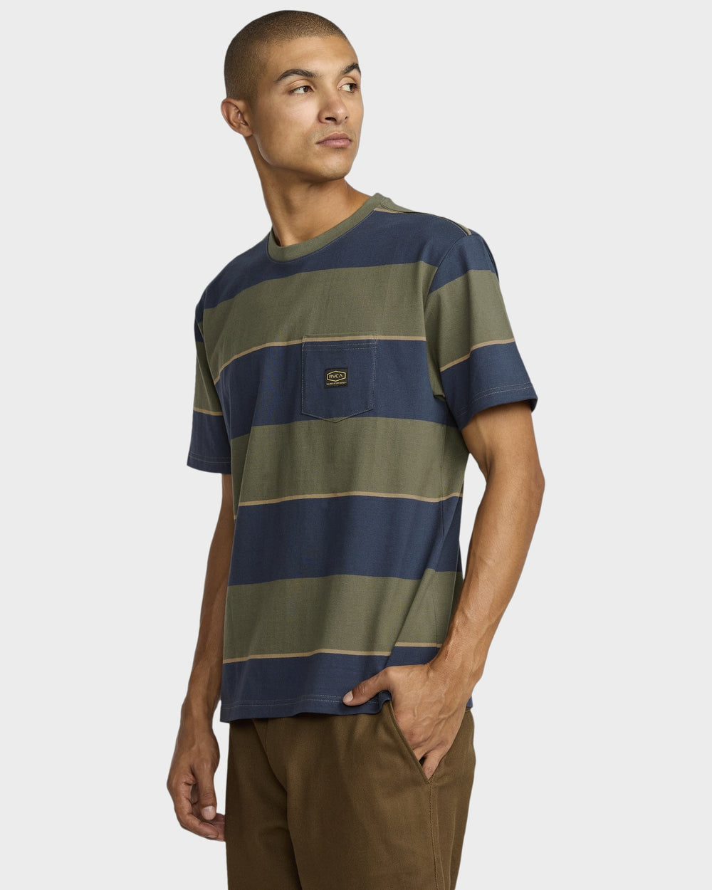 Mens Dayshift Stripe T-Shirt – RVCA AU