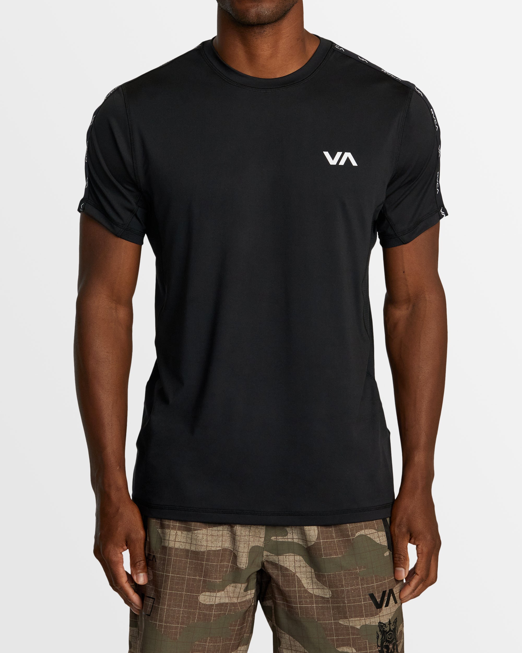 Mens Sport Vent Banded T-Shirt - Black | RVCA AU
