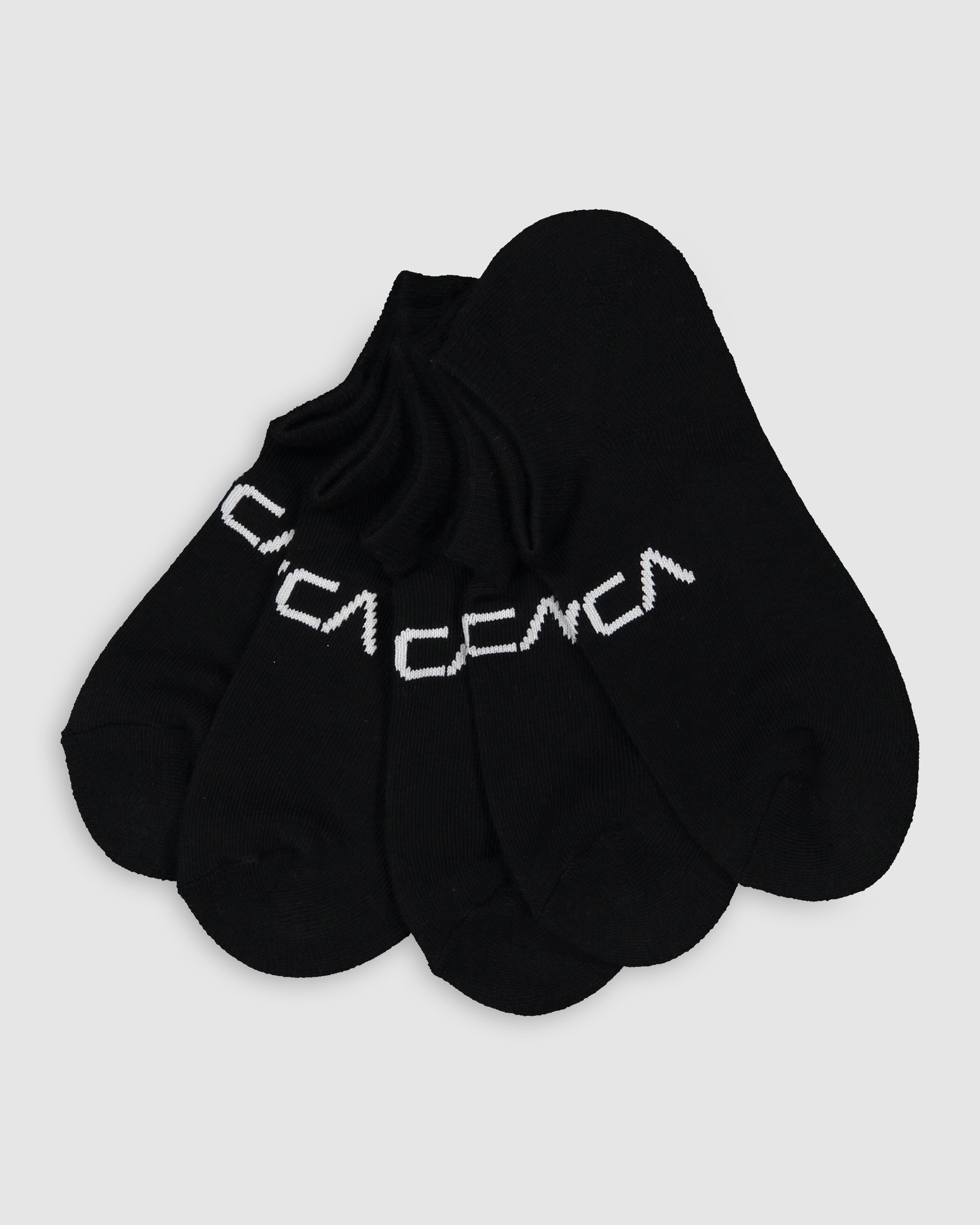 Mens Transfer Socks III - Black | RVCA AU