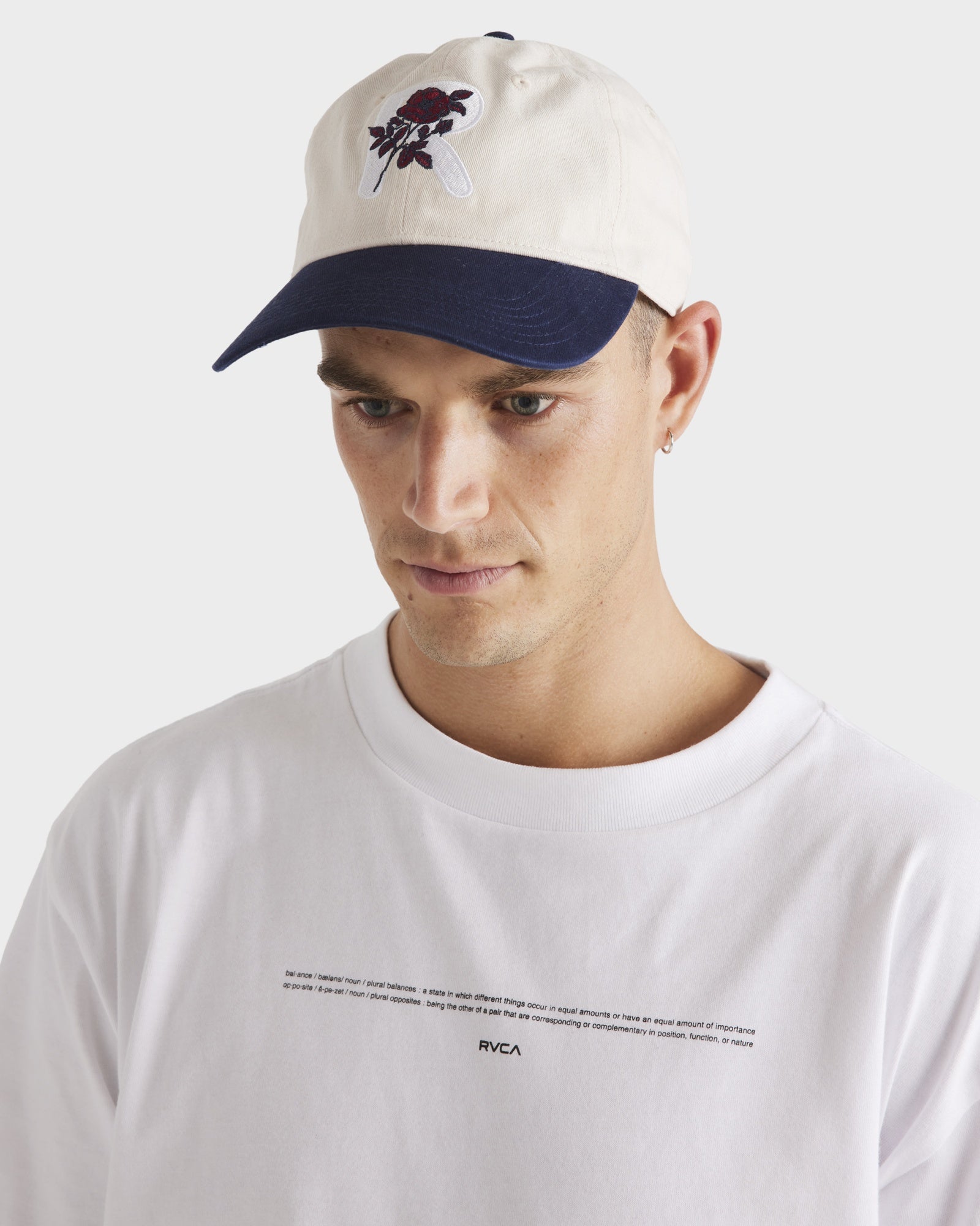 Mens Collegiate Cap - MOODY BLUE | RVCA AU