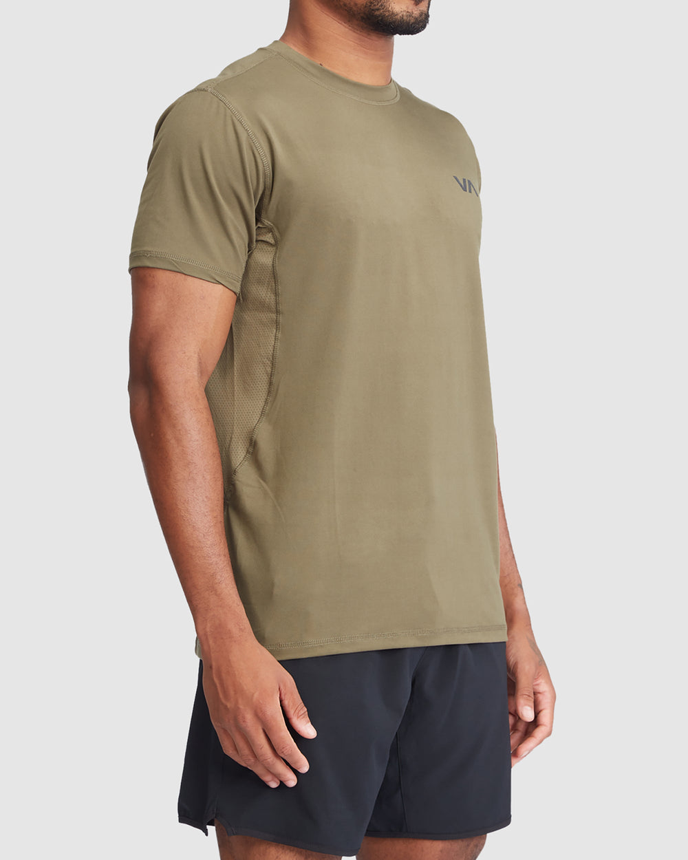 Mens Sport Vent T-Shirt – Olive – RVCA Australia